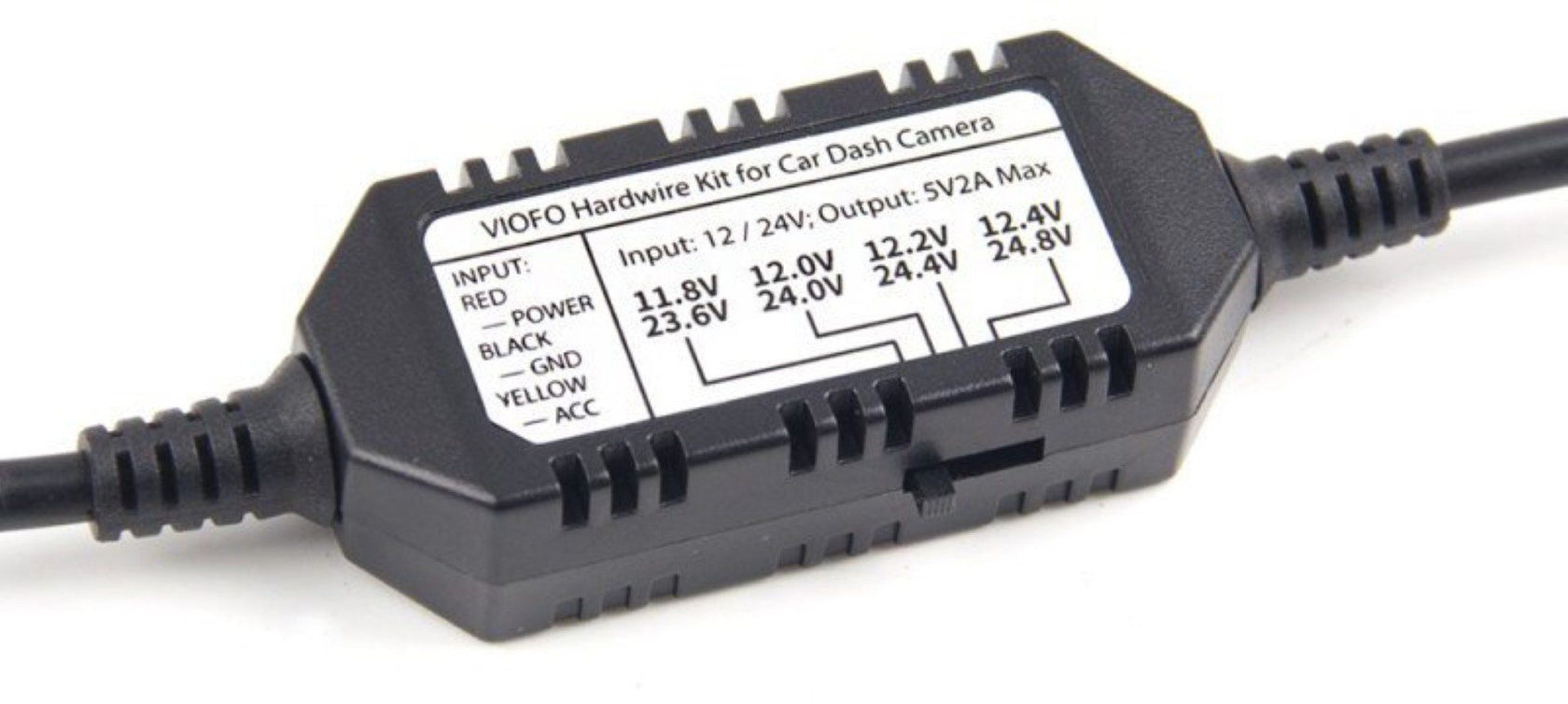 Mini 3 WIRES HK3 ACC HARDWIRE KIT WITH TWO FUSE TAPE PARKING MODE CABL ...